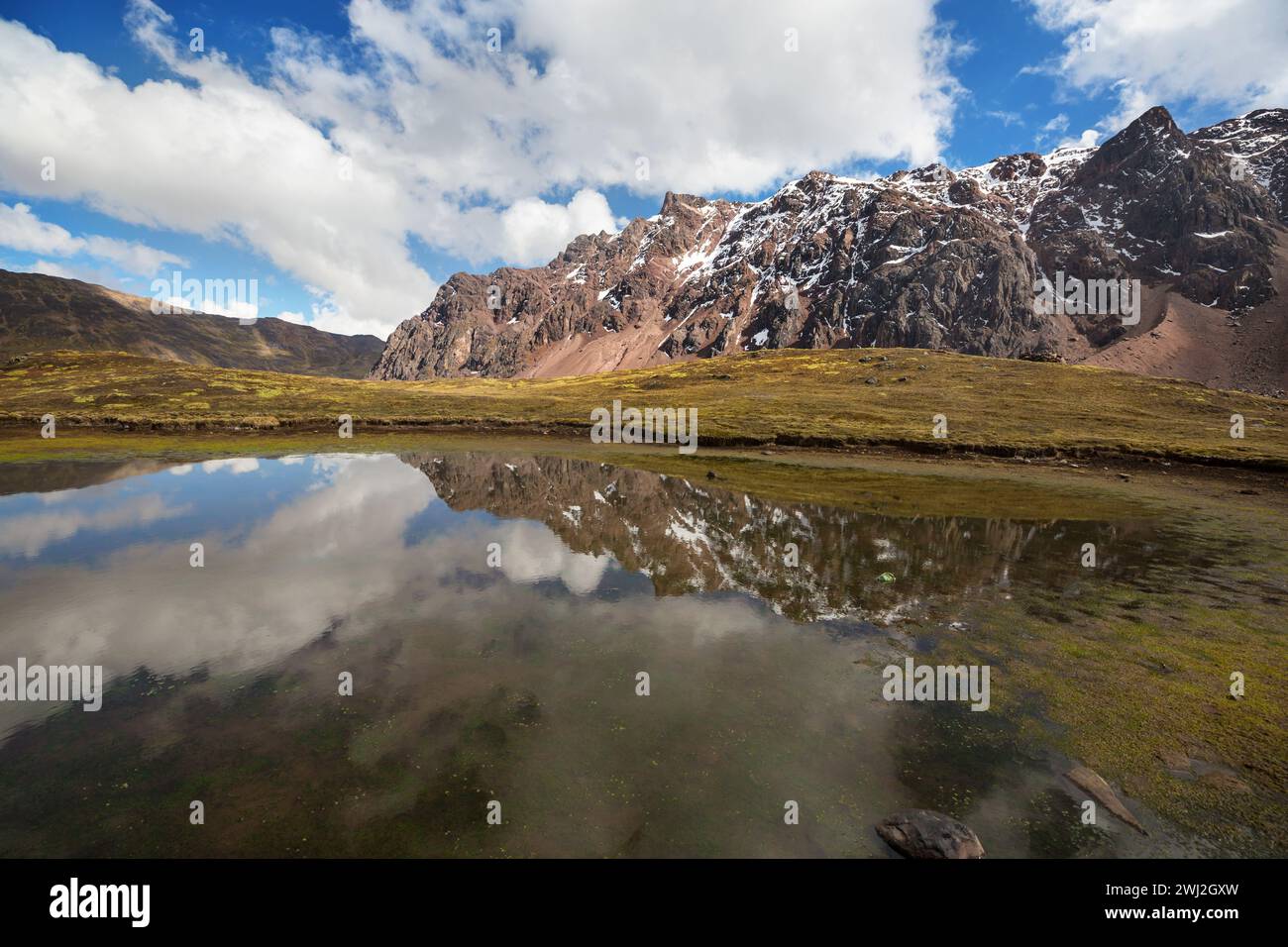 The Cordillera Blanca in the northern Andes of Peru is the highest ...