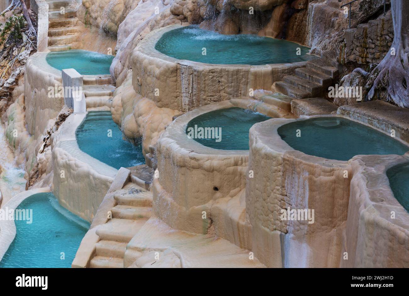 The Grutas of Tolantongo are a national park with hot springs, in the ...