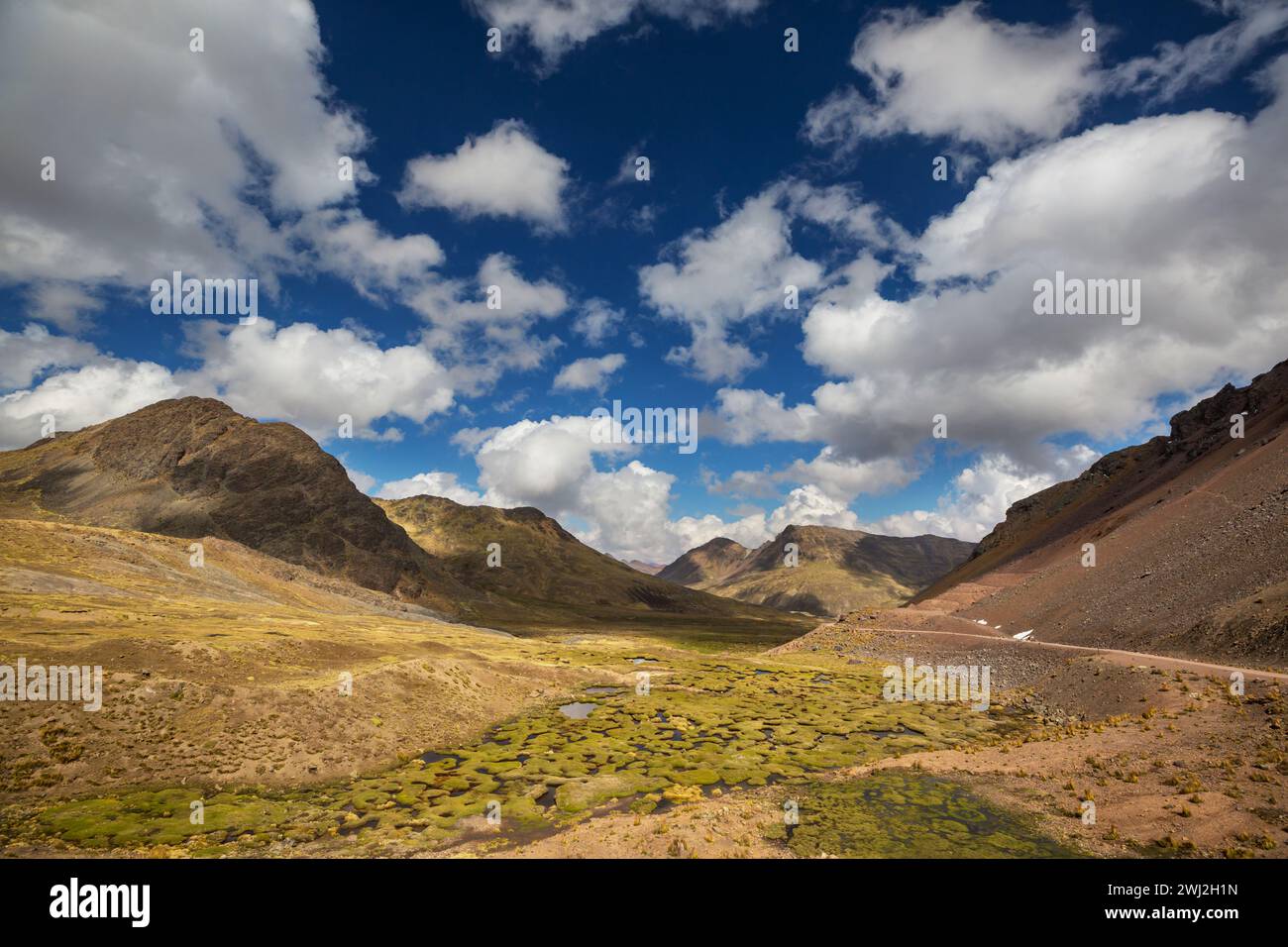 The Cordillera Blanca in the northern Andes of Peru is the highest ...