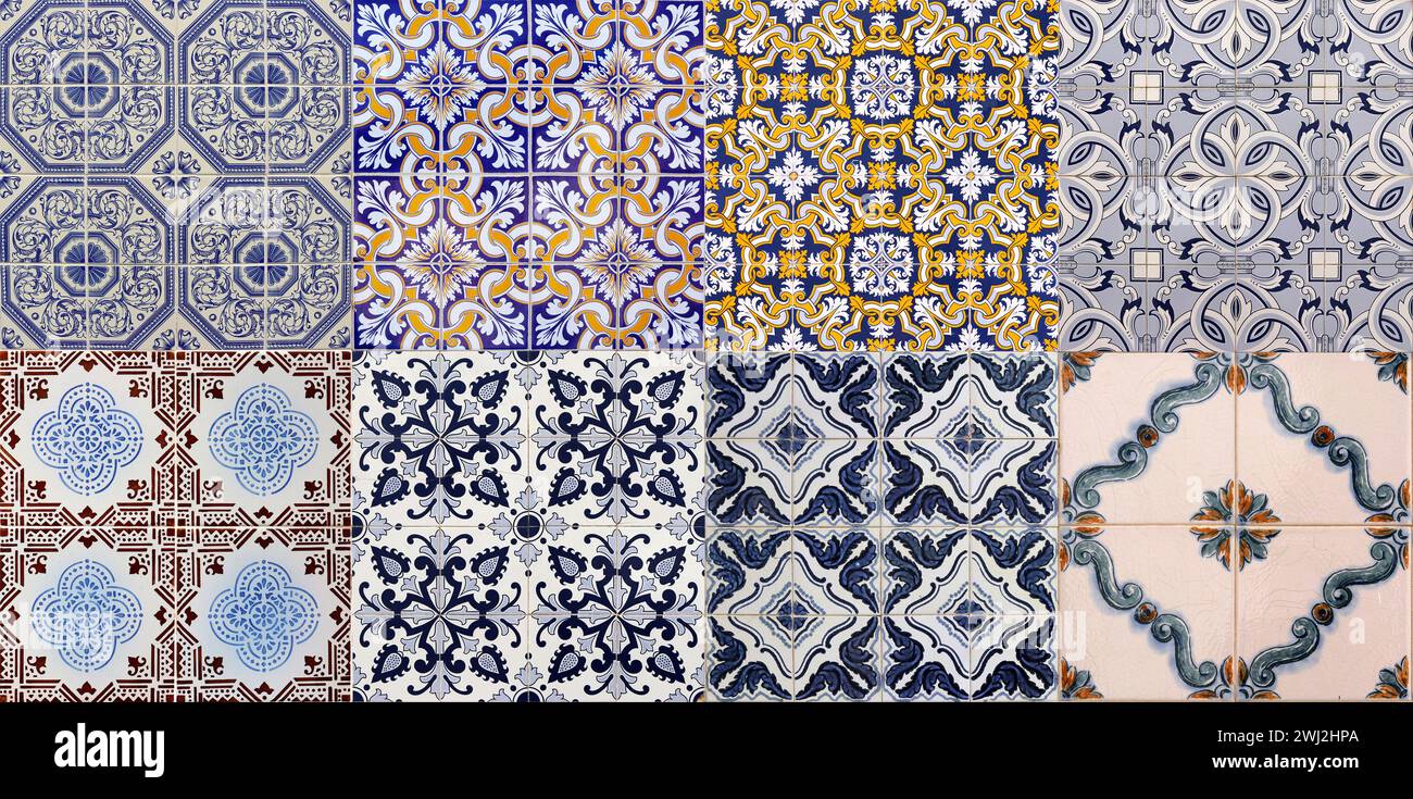 Textura De Azulejos De Estrada Authentic Spanish Tile Flooring: