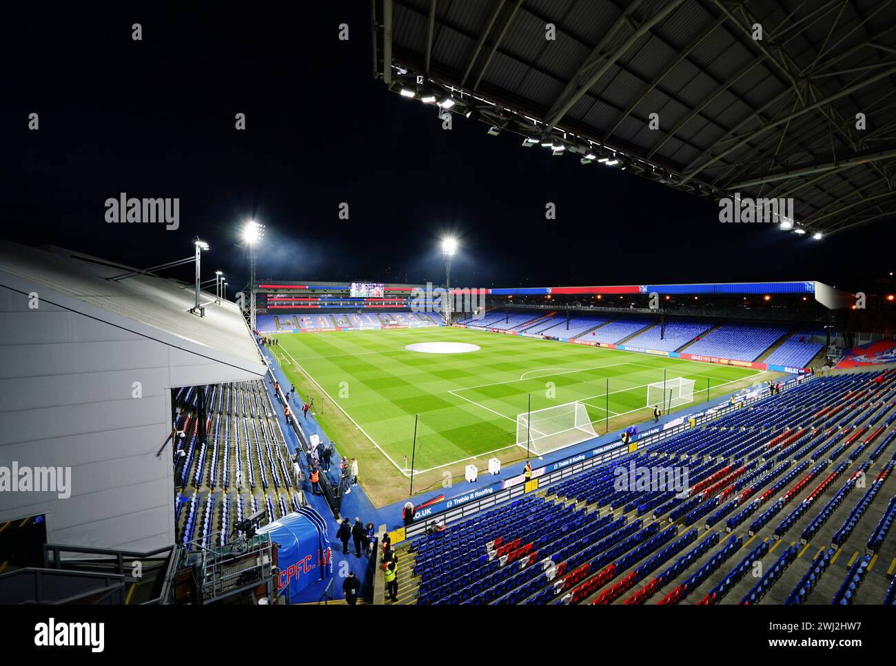 A general view of the stadium before the Premier League match at ...