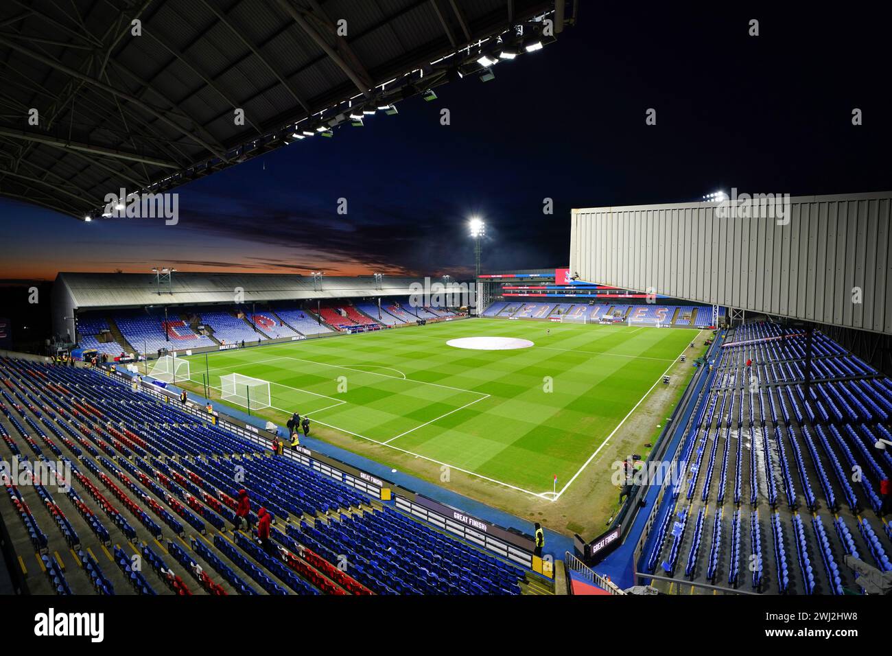 A general view of the stadium before the Premier League match at ...