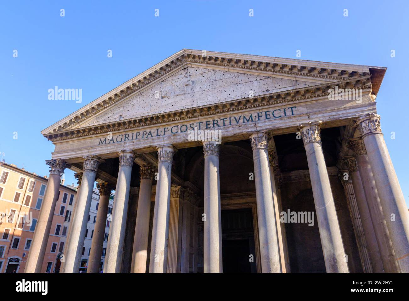 Stone columns of the pantheon hi-res stock photography and images - Alamy