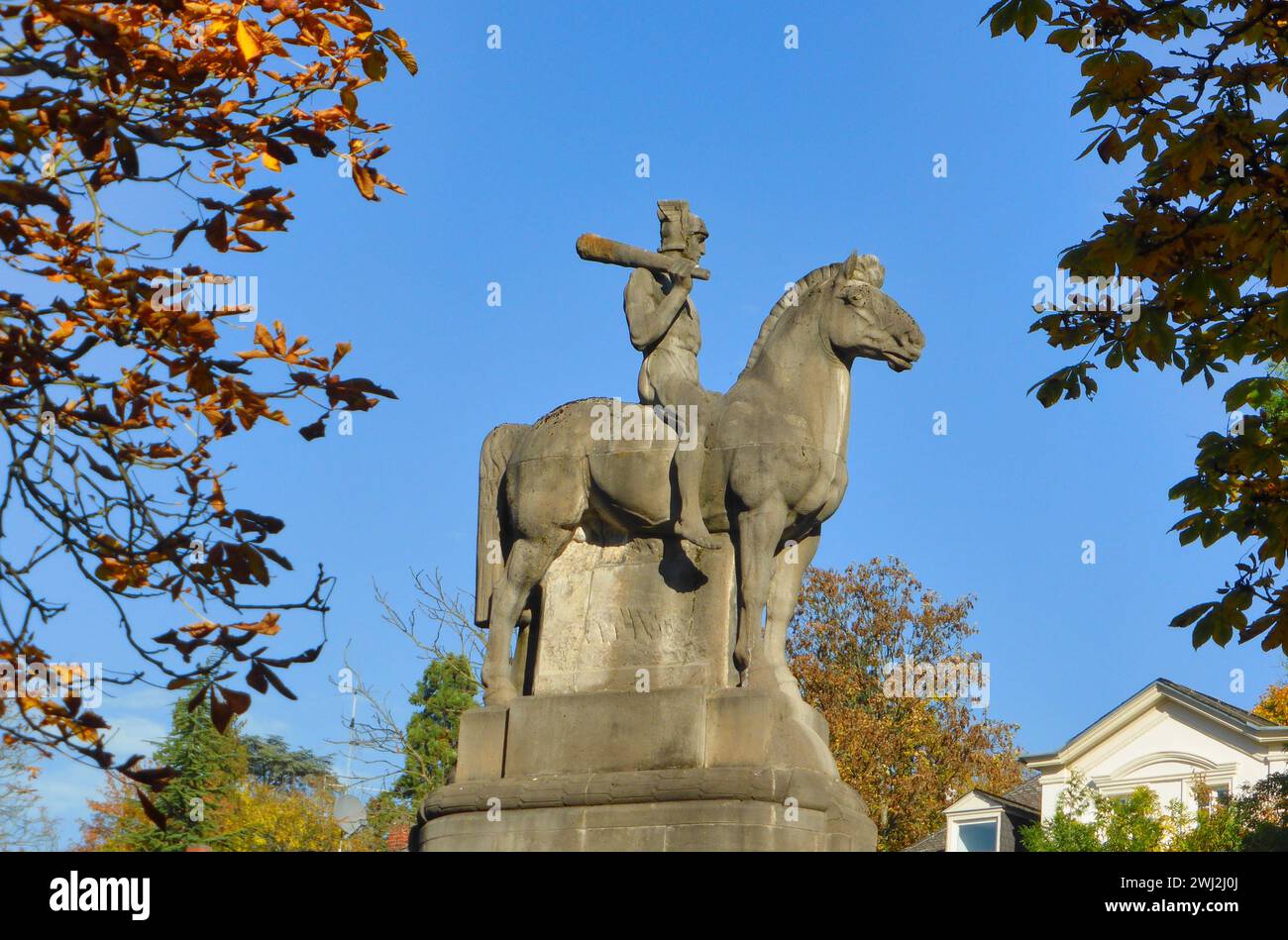 War memorial from 1909 to the Franco-Prussian War in the Nero Valley ...