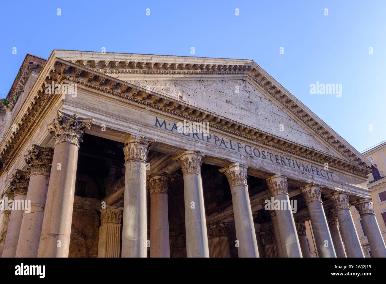 Stone columns of the pantheon hi-res stock photography and images - Alamy