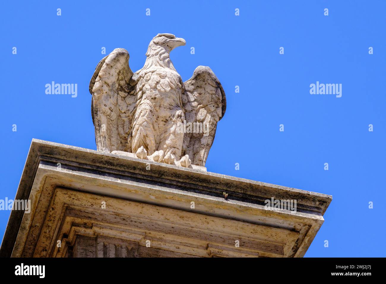 Roman eagle sculpture in hi-res stock photography and images - Alamy