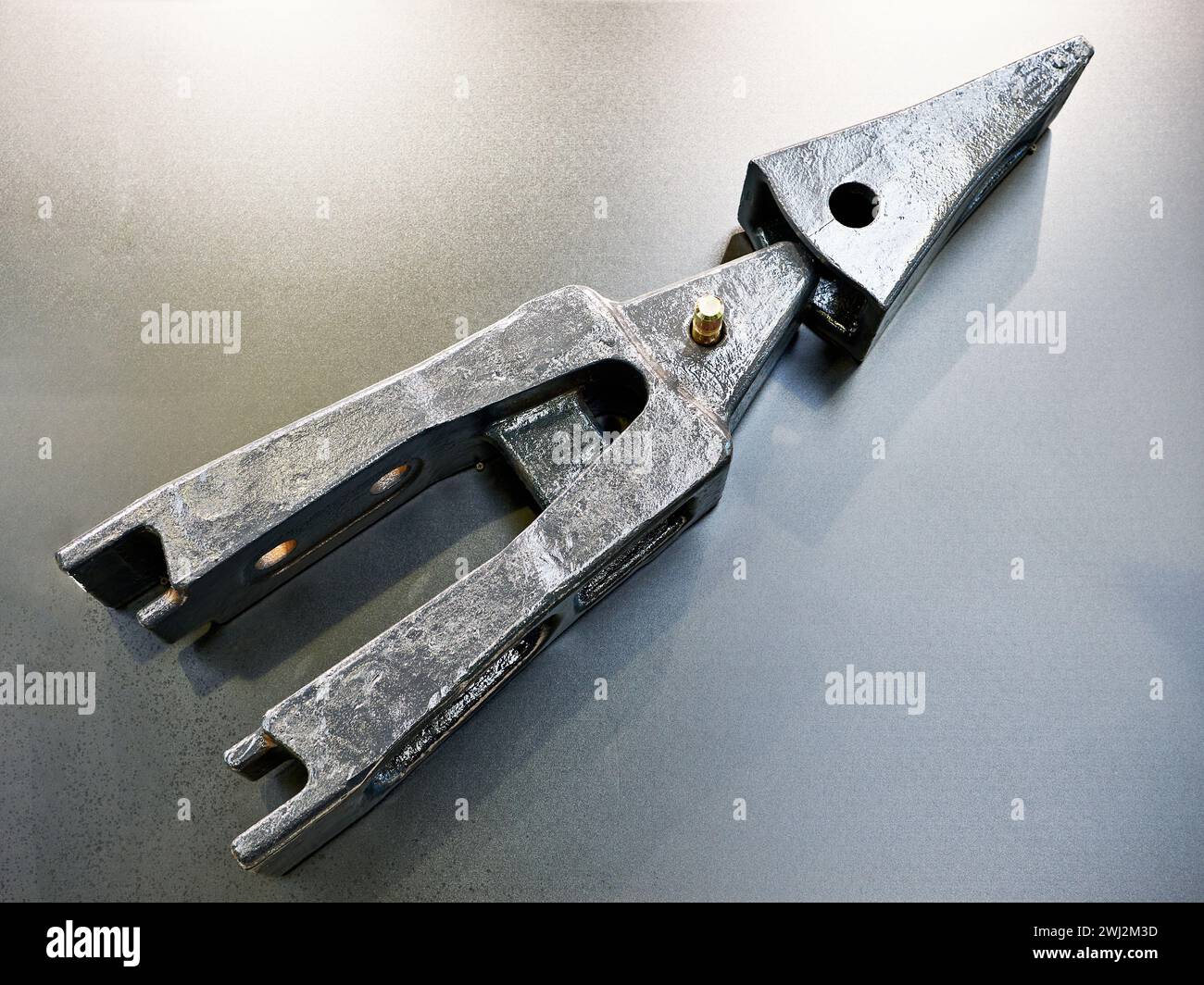 Crown and tooth attachments for the mining industry Stock Photo - Alamy
