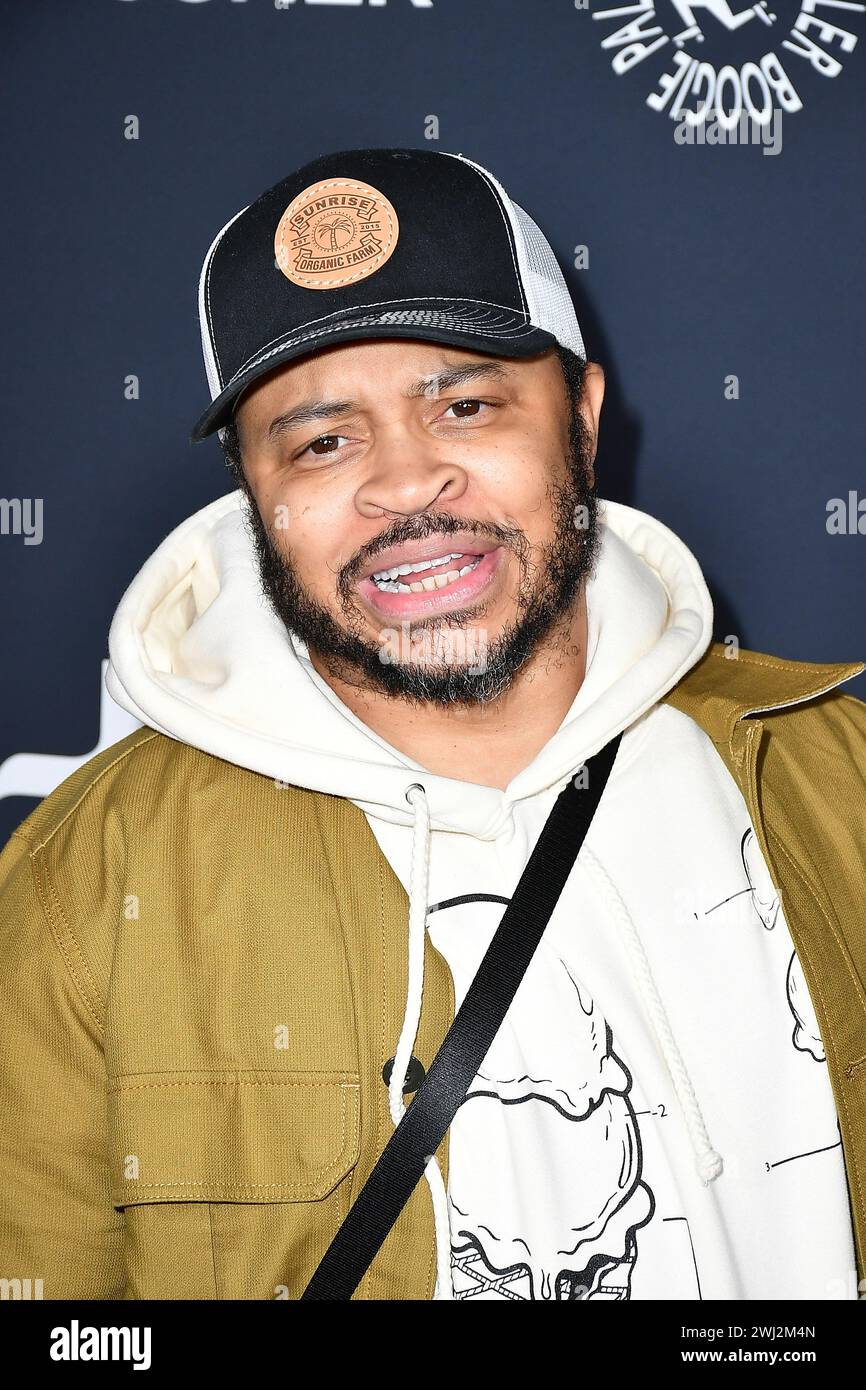 Las Vegas, USA. 12th Feb, 2024. Eugene Byrd attends Flipper's Roller ...