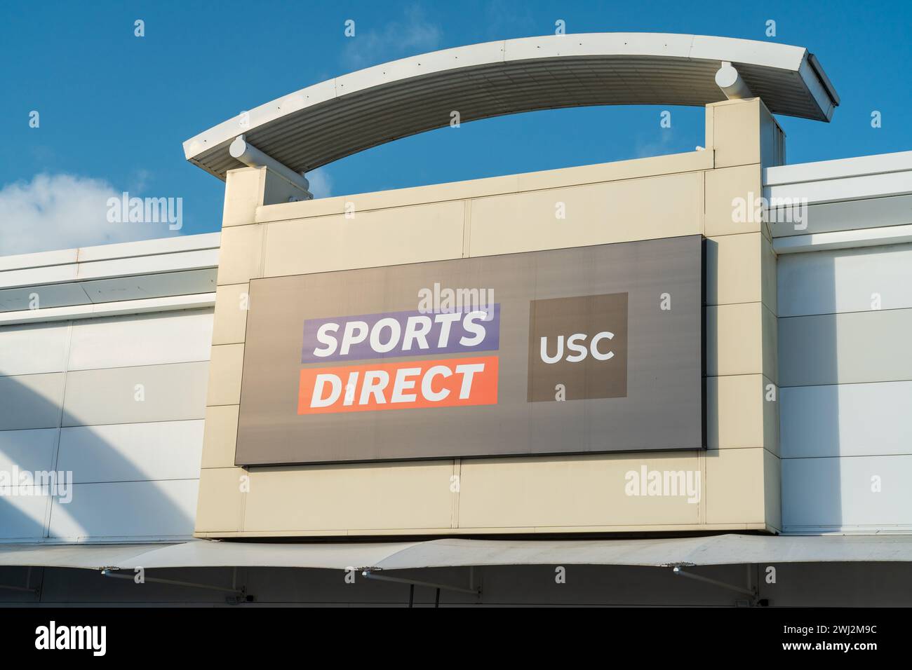 Wolverhampton, England – February 12 2024: UK Sports retailer, Sports ...