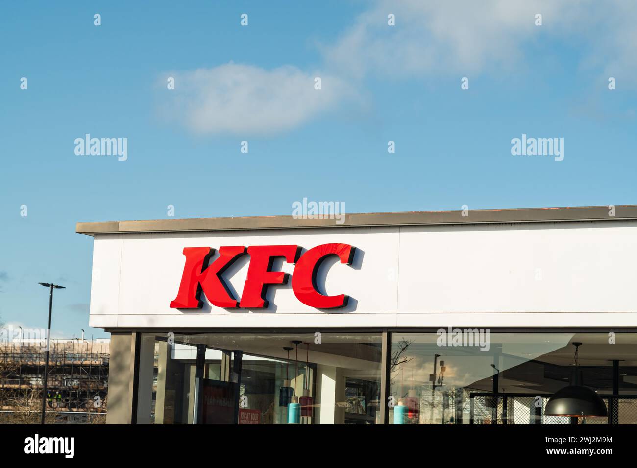 Wolverhampton, England – February 12 2024: US Restaurant chain, KFC ...