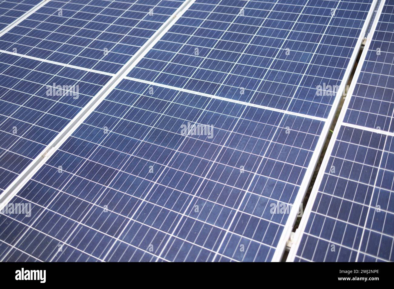 Marcoussis, France. 12th Feb, 2024. View of the Solar Photovoltaic PV ...