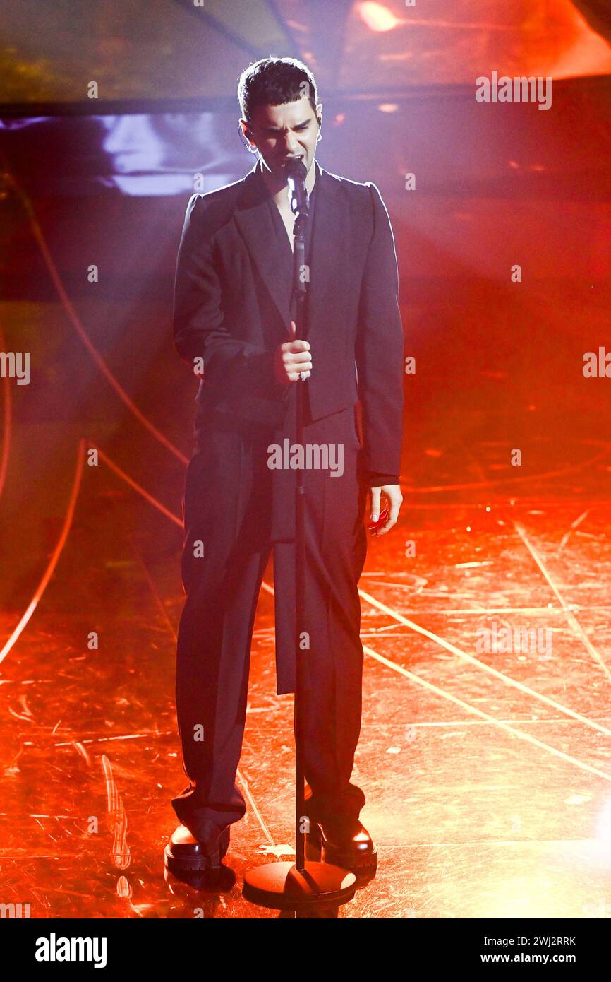 74th Sanremo Music Festival 2024 Maninni attends the 74th Sanremo Music ...