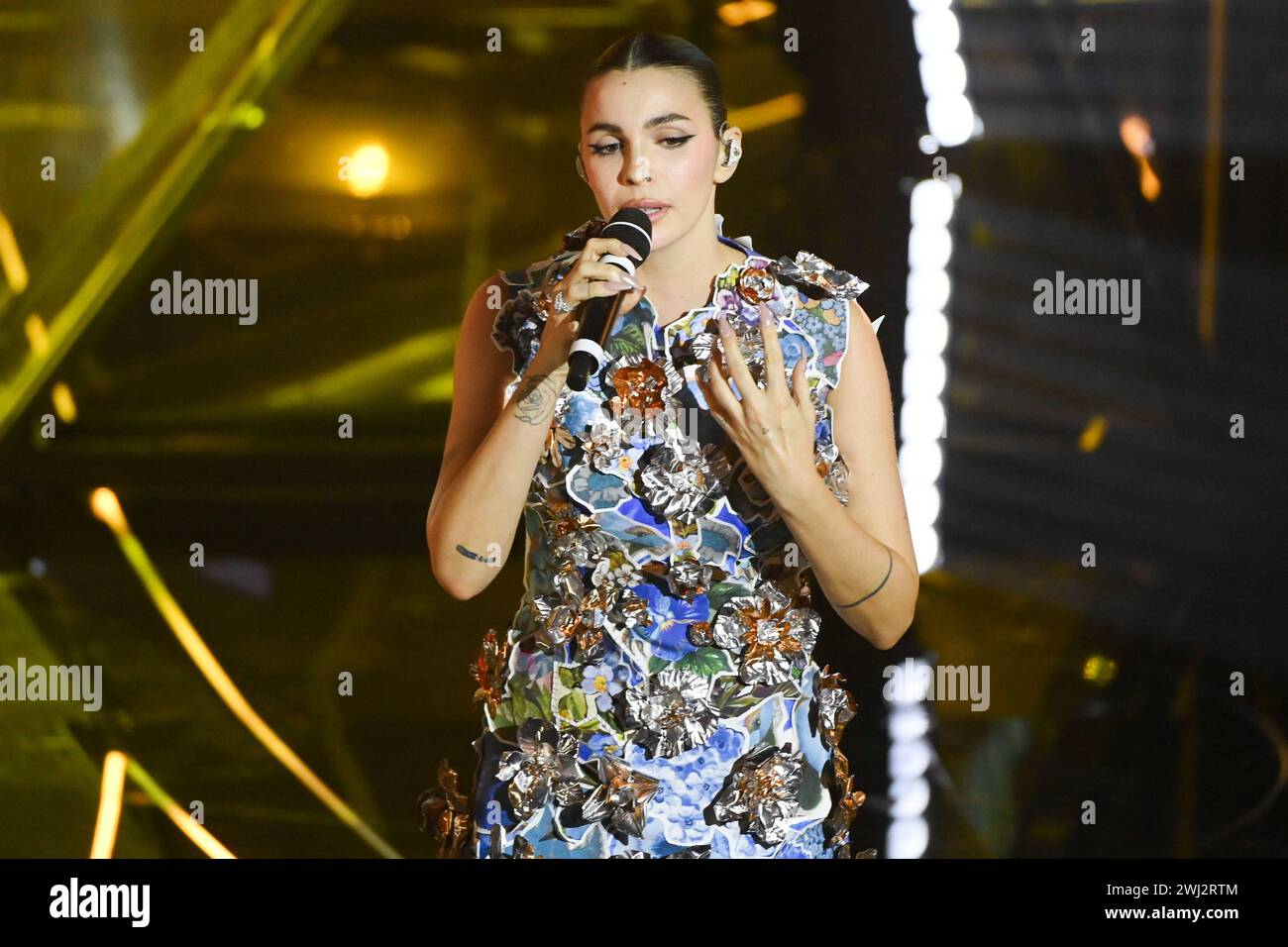 74th Sanremo Music Festival 2024 Rose Villain attends the 74th Sanremo Music Festival 2024 at ...