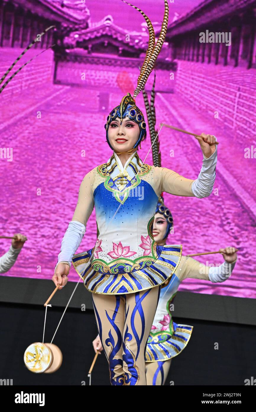 Trafalgar square, London, UK, 11 February 2024: China: China National ...