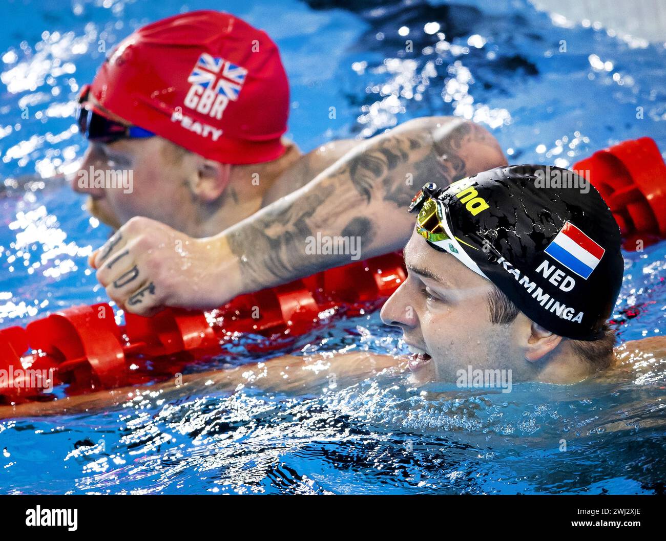 DOHA - Arno Kamminga after the final 100 school men during the second ...