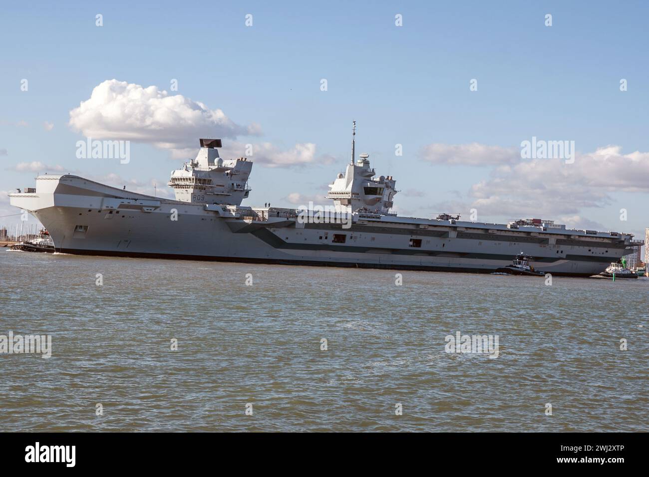 HMS Prince of Wales departs Portsmouth on Monday 12th February for ...