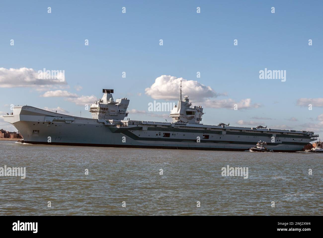 HMS Prince of Wales departs Portsmouth on Monday 12th February for ...