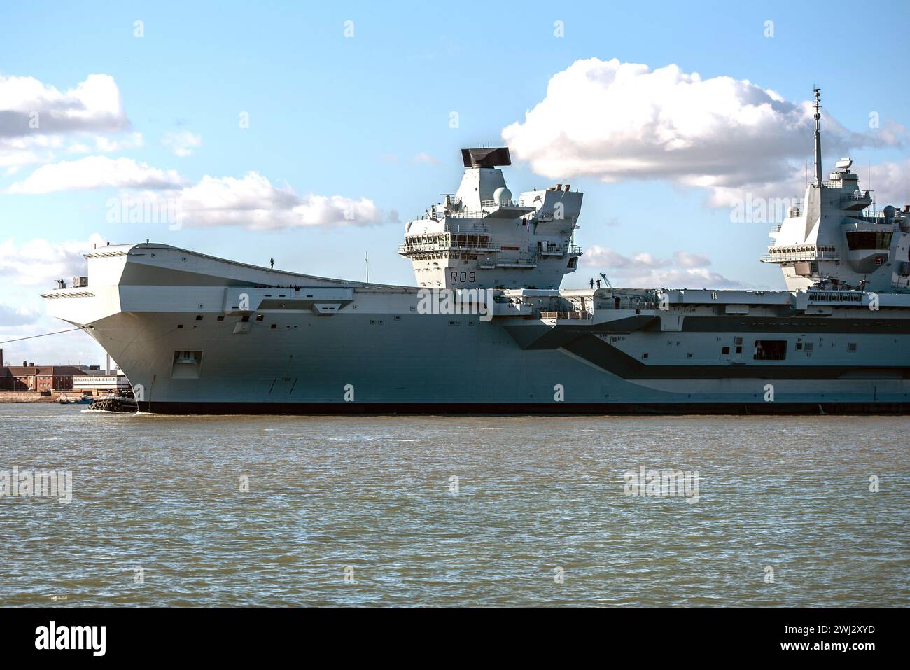 HMS Prince of Wales departs Portsmouth on Monday 12th February for ...