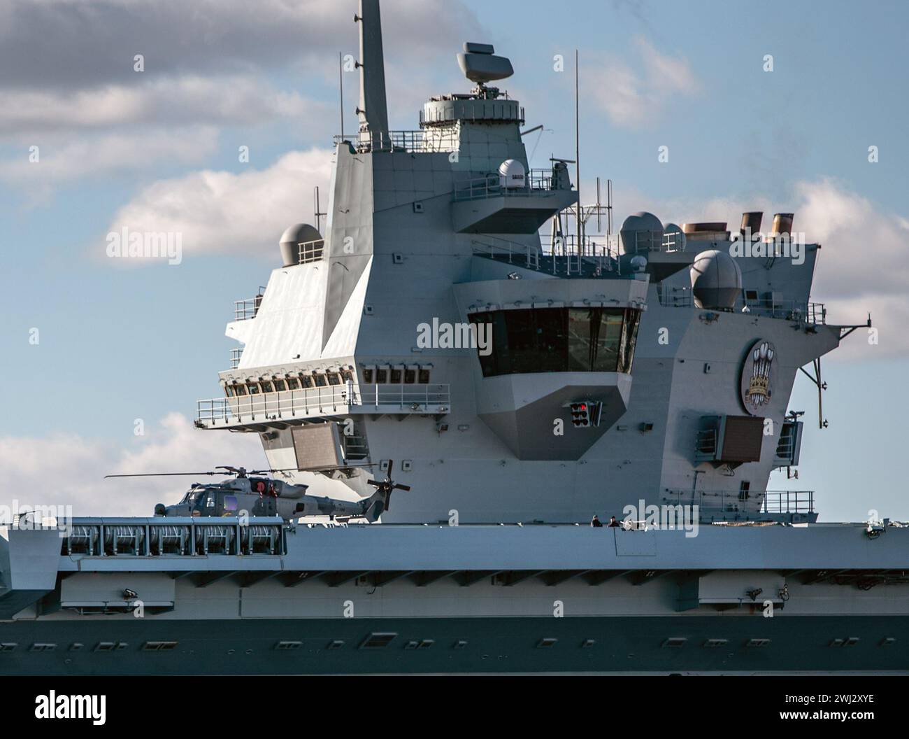 HMS Prince of Wales departs Portsmouth on Monday 12th February for ...