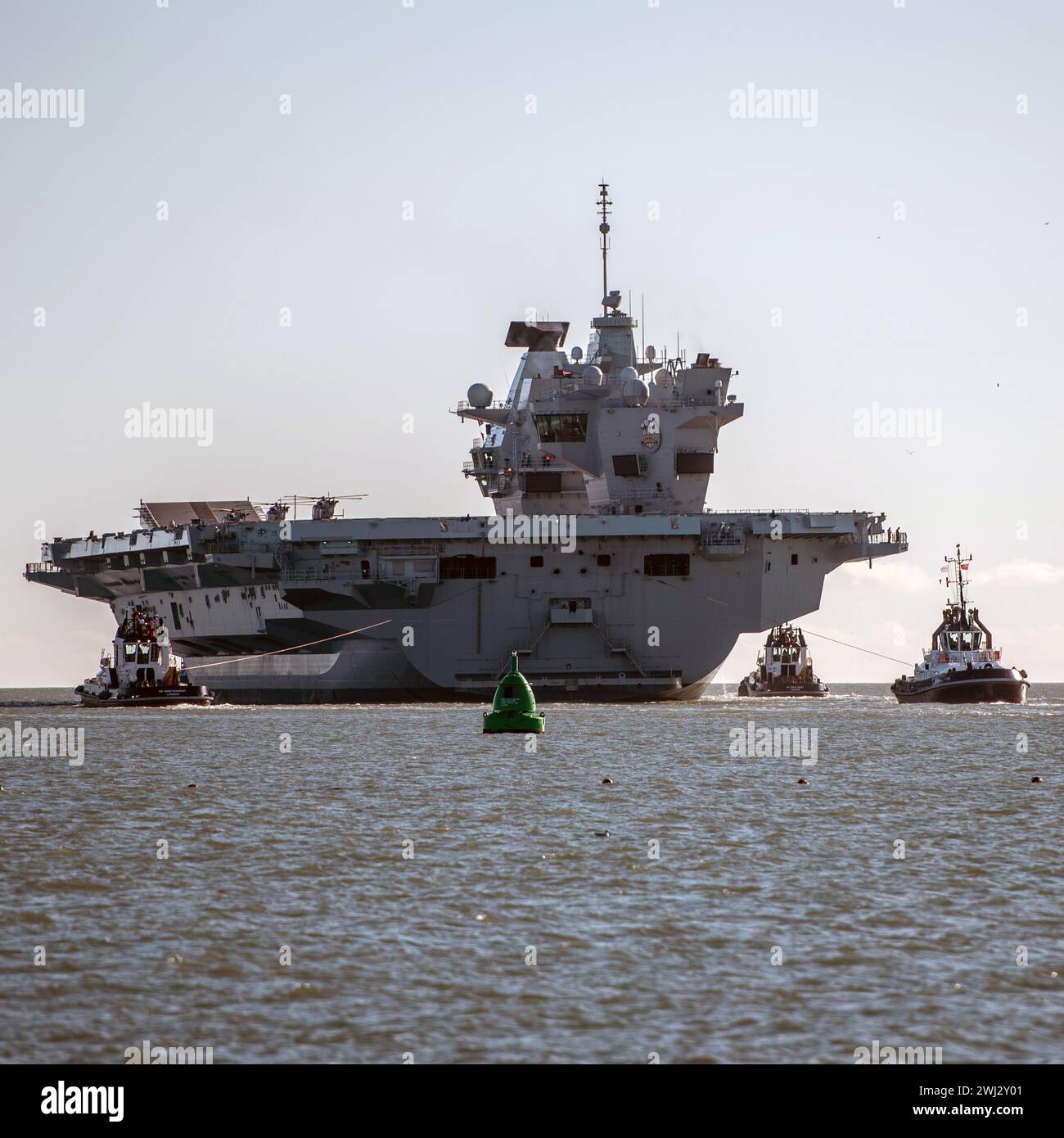 HMS Prince of Wales departs Portsmouth on Monday 12th February for ...