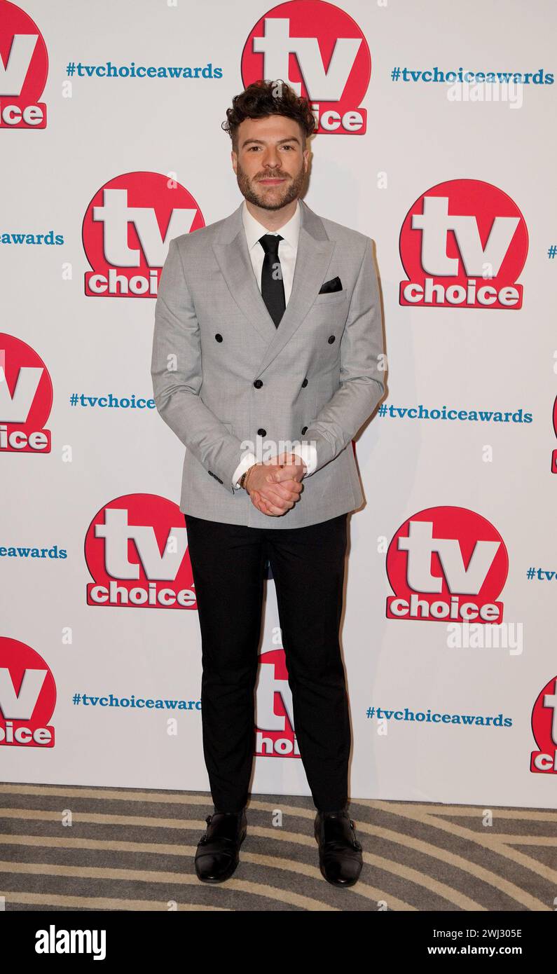 Jordan North attending the TV Choice Awards at the London Hilton on ...