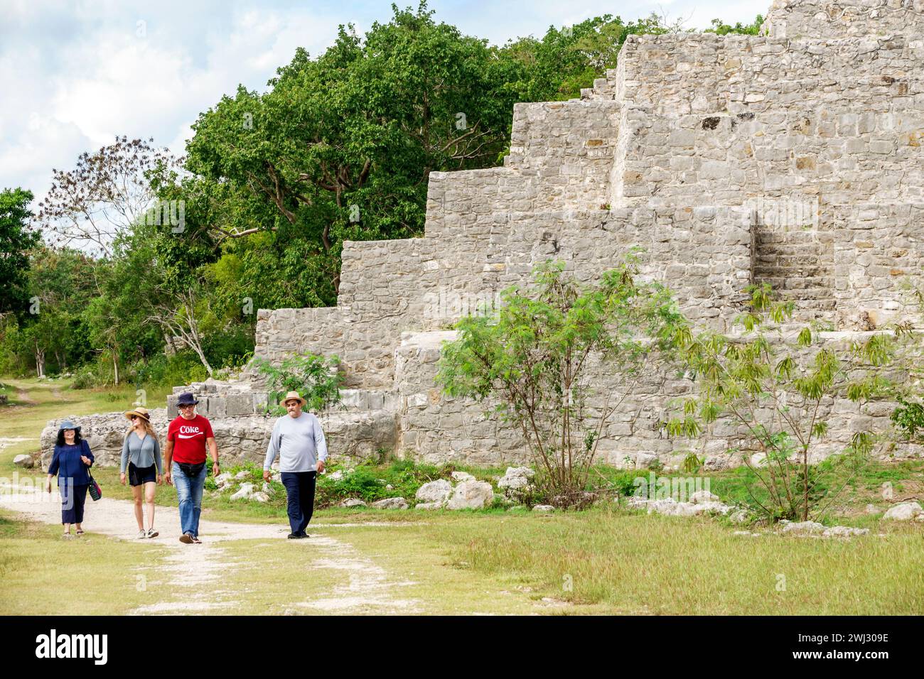 Merida Mexico,Dzibilchaltun Archaeological Zone site National Park ...