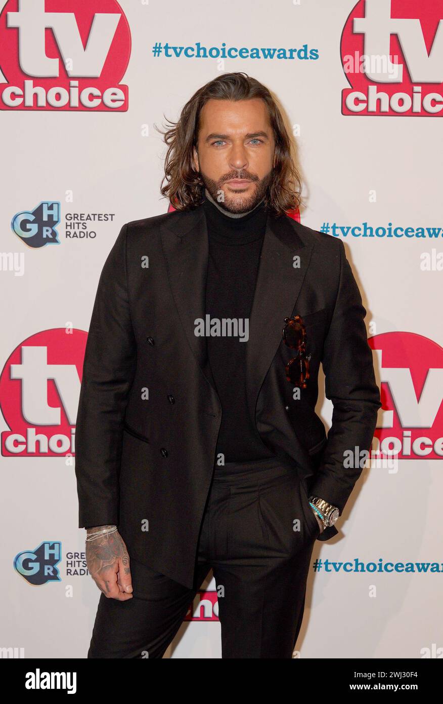 Pete Wicks attending the TV Choice Awards at the London Hilton on Park ...