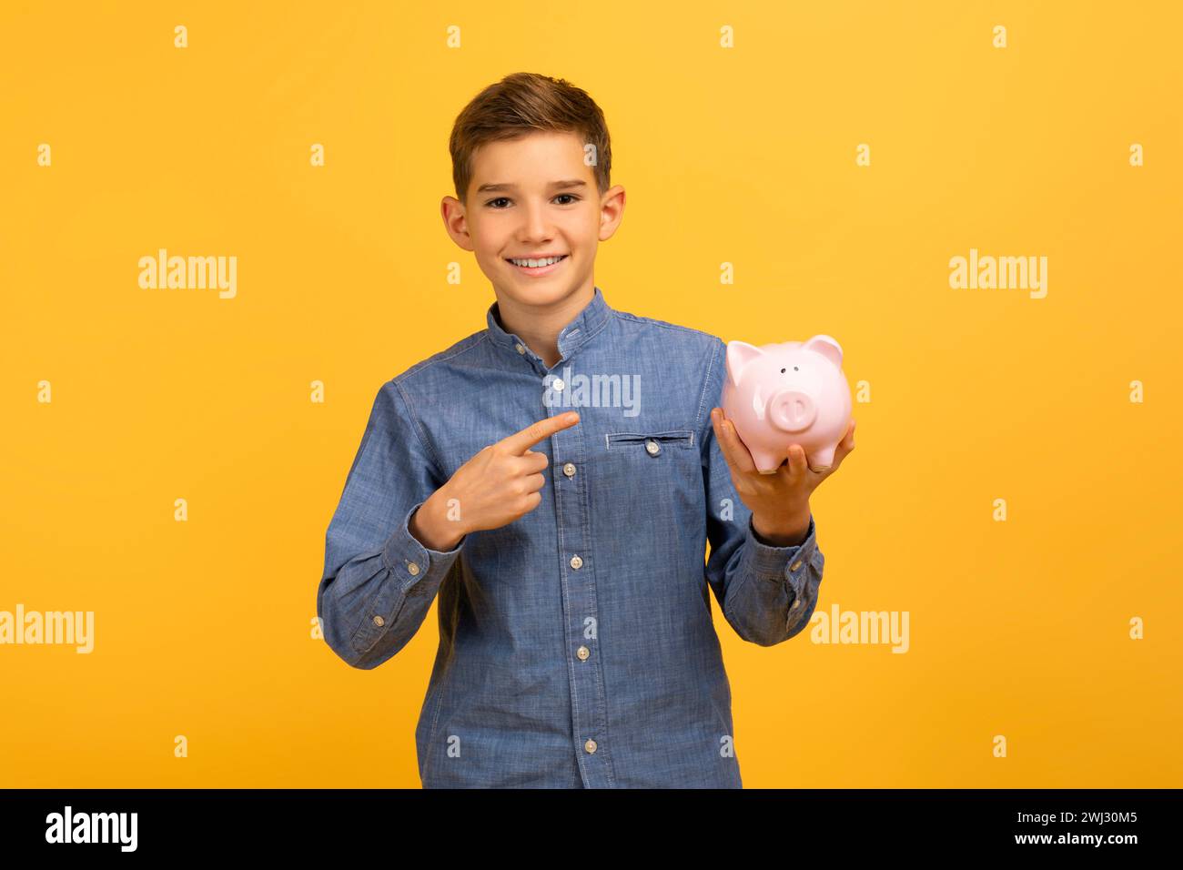 Happy excited teen boy hi-res stock photography and images - Alamy