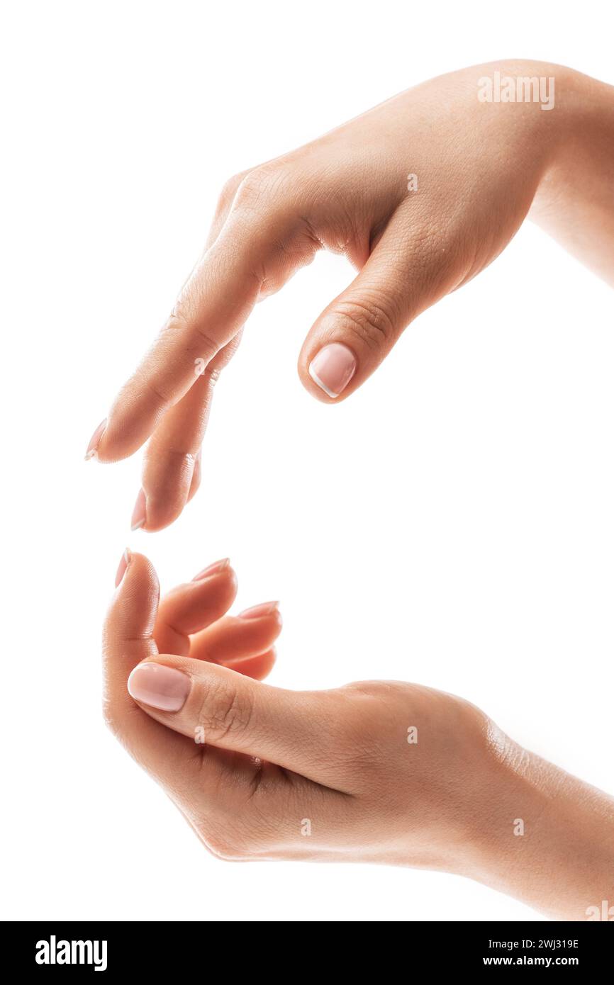 Hands soft hi-res stock photography and images - Alamy