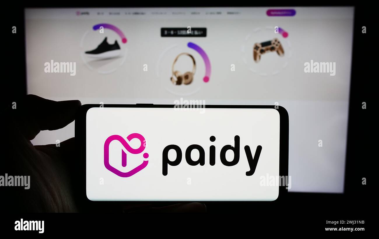 Paidy logo hi-res stock photography and images - Alamy