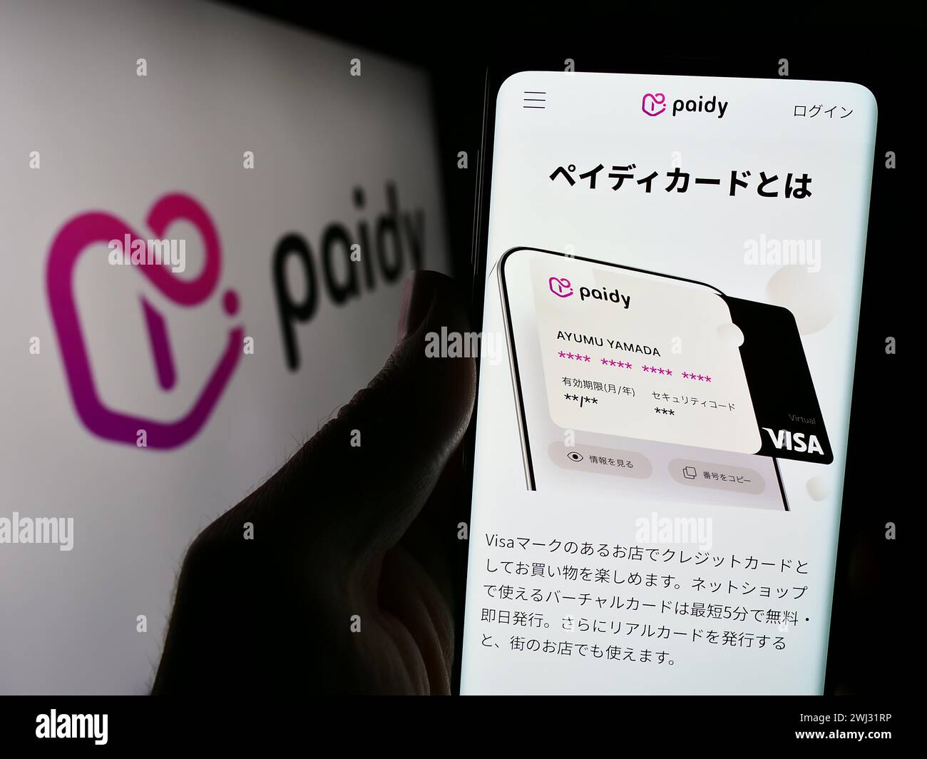 Paidy logo hi-res stock photography and images - Alamy