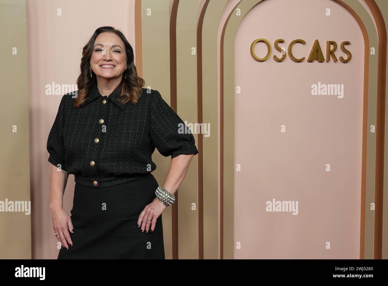 Trish Adlesic arrives at the 96th Academy Awards Oscar nominees ...