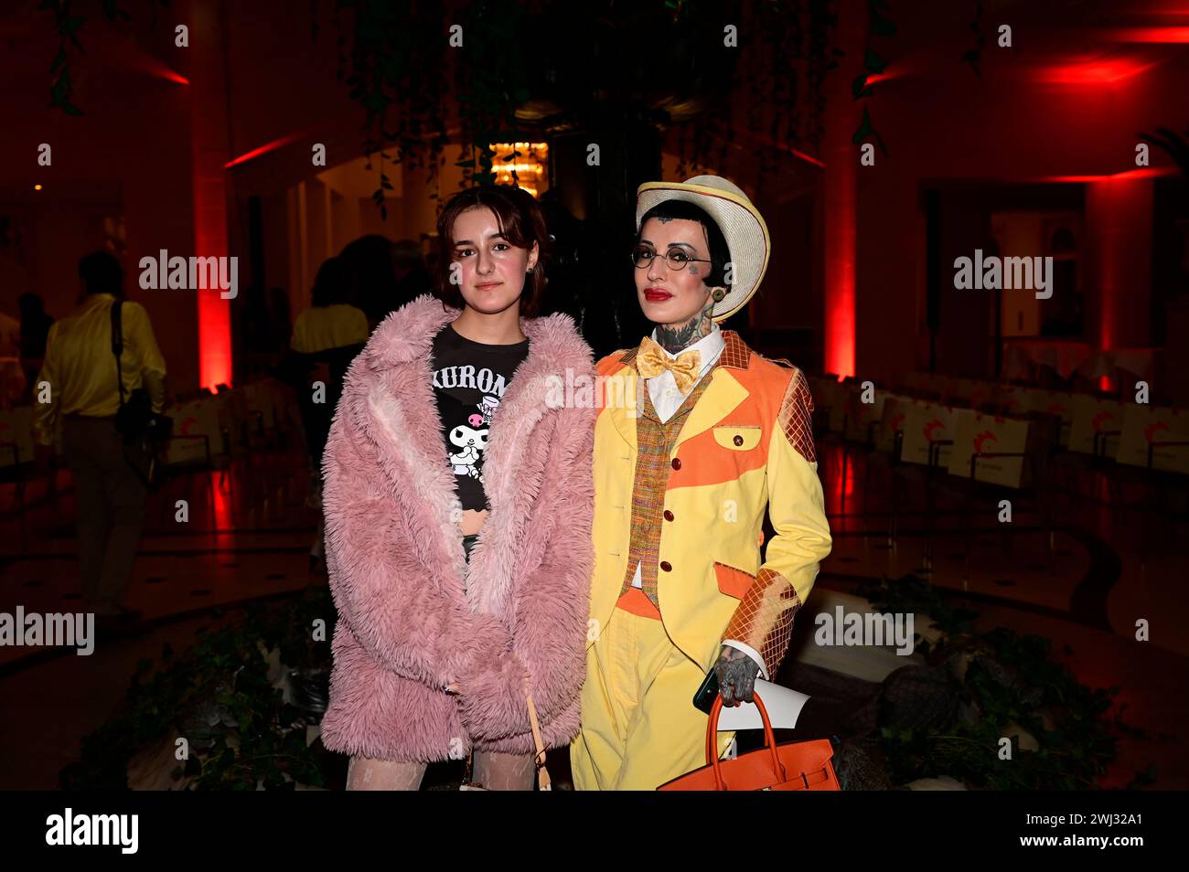 Sarah Settgast mit Tochter Greta bei der Anja Gockel Fashion Show ...