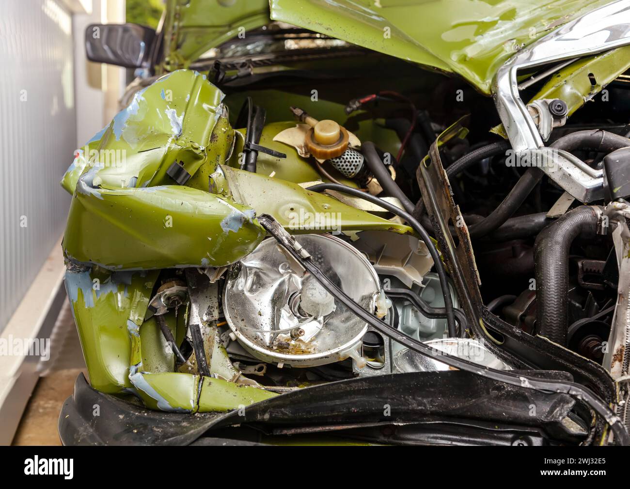 Car crash vintage retro hi-res stock photography and images - Alamy