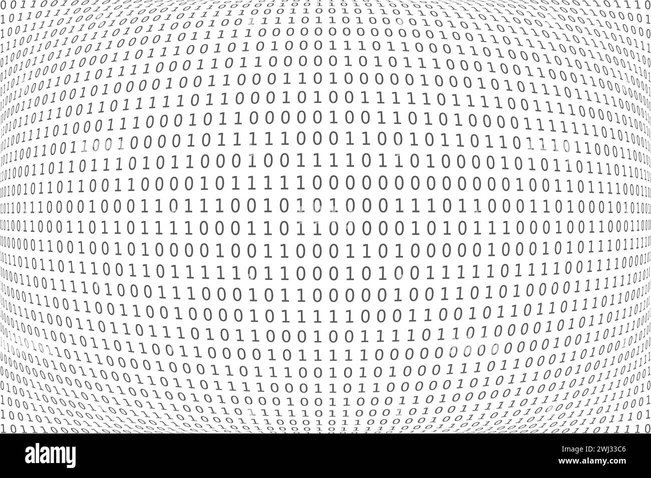 Program Datum Background Programming Binary Coding Matrix Illustration Stock Vector Image