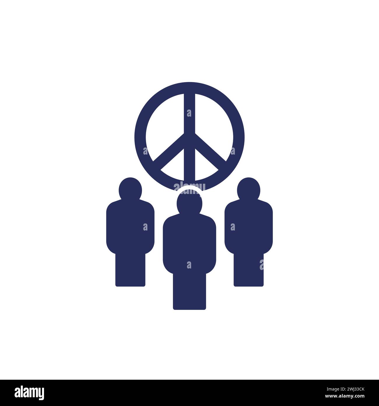 Antiwar movement Stock Vector Images - Alamy