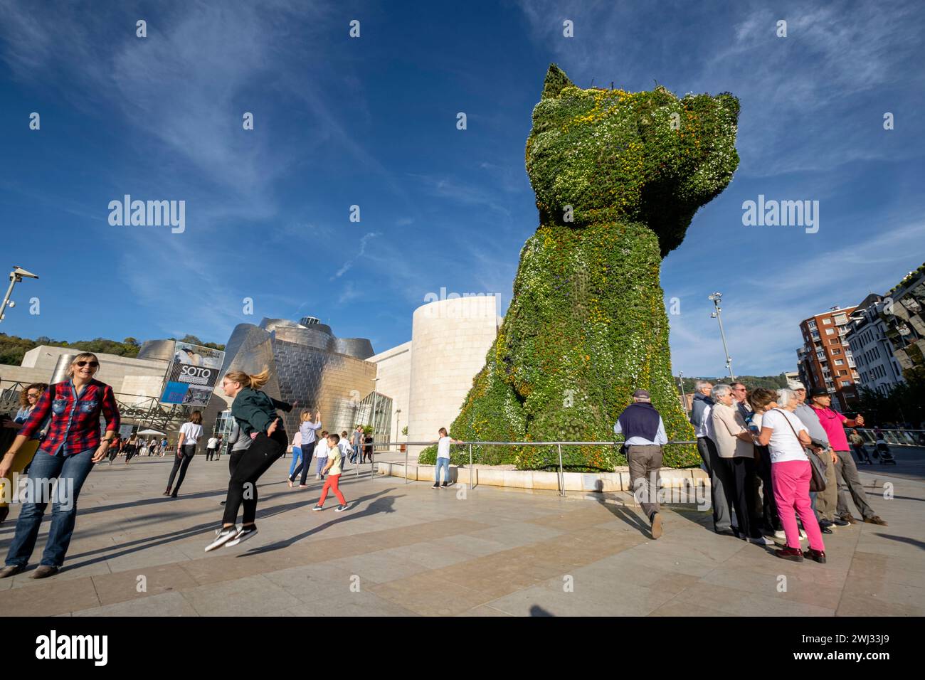 Puppy, Jeff Koons, Guggenheim Museum Bilbao, 20th century, designed by ...