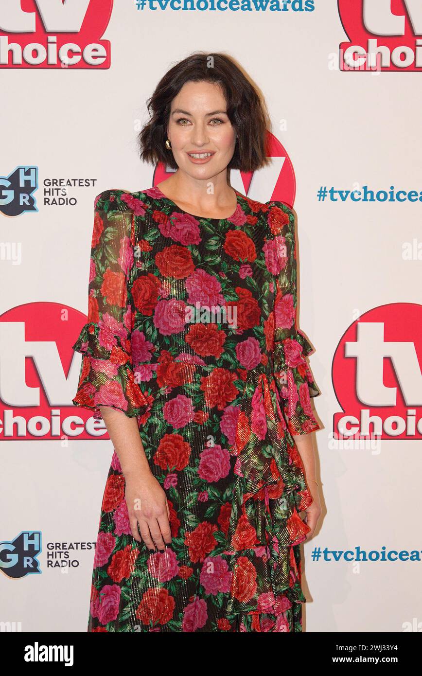 Maimie McCoy attending the TV Choice Awards at the London Hilton on ...