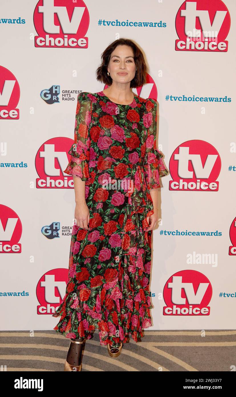 Maimie McCoy attending the TV Choice Awards at the London Hilton on ...