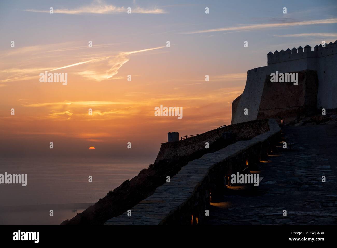 Agadir, Morocco 11 november, 2023, The majestic ancient fortress Kasbah ...