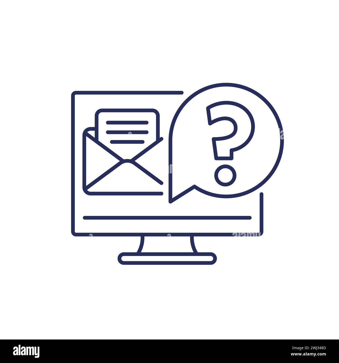 Email survey Cut Out Stock Images & Pictures - Alamy