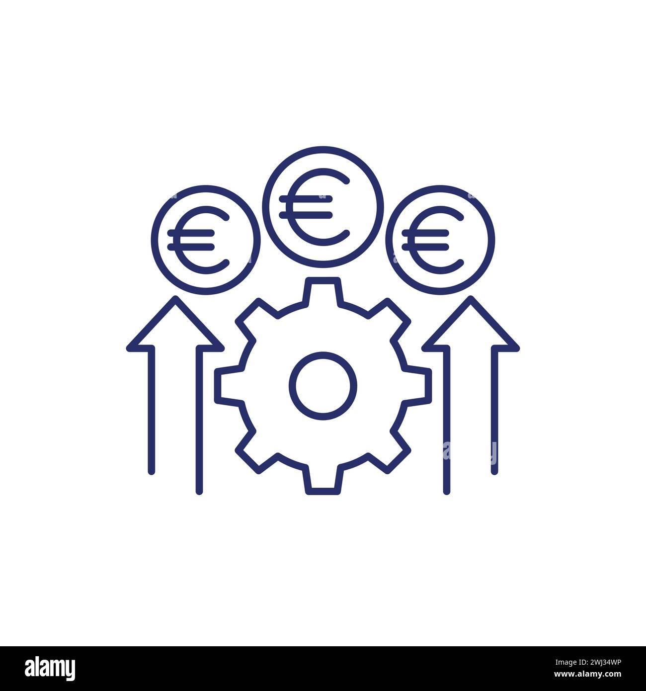 cost effective, financial efficiency line icon Stock Vector Image & Art ... cost effective, financial efficiency line icon Stock Vector Image & Art ...