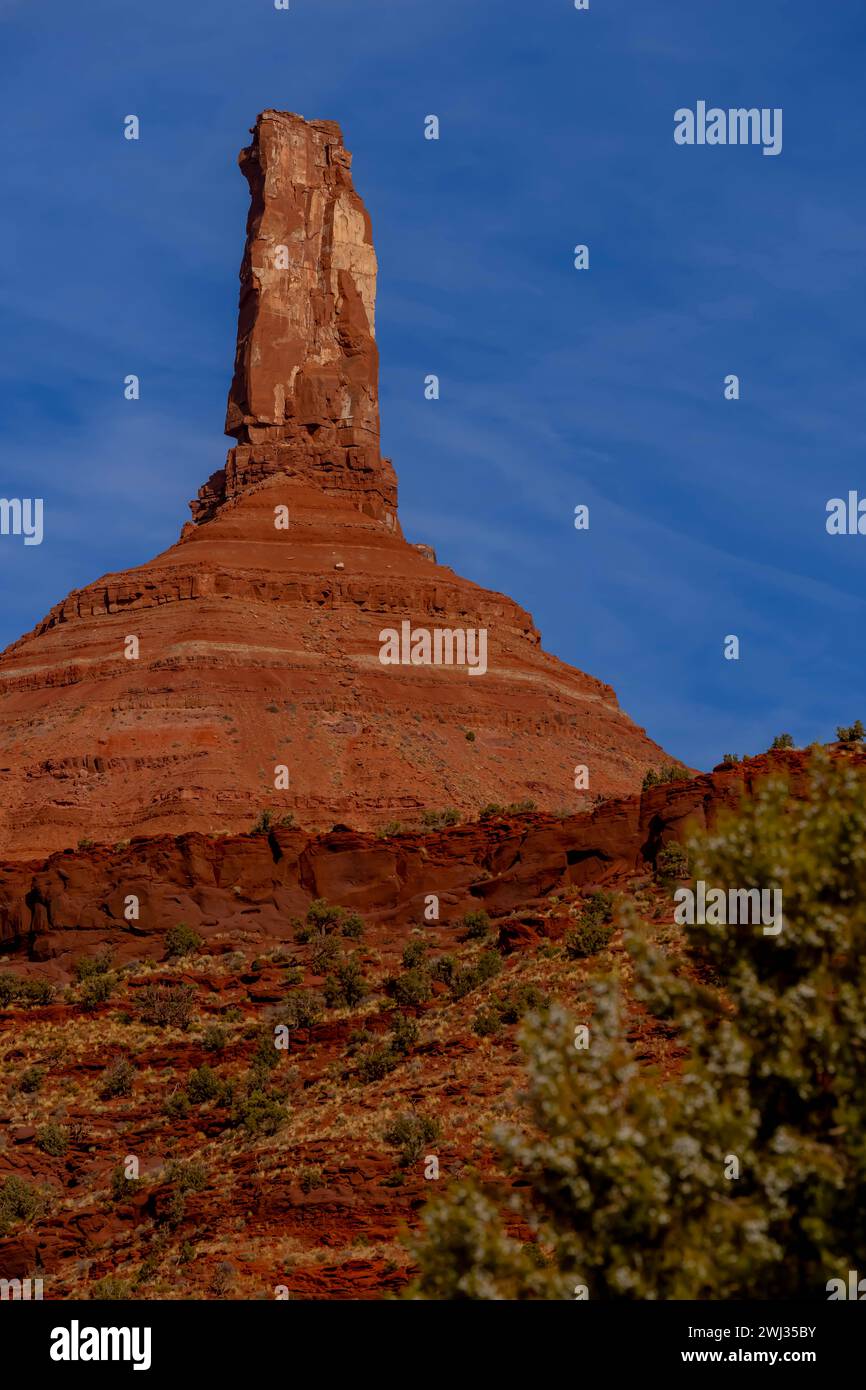 Aerial View Of Rock Formations In The American Southwest Stock Photo ...