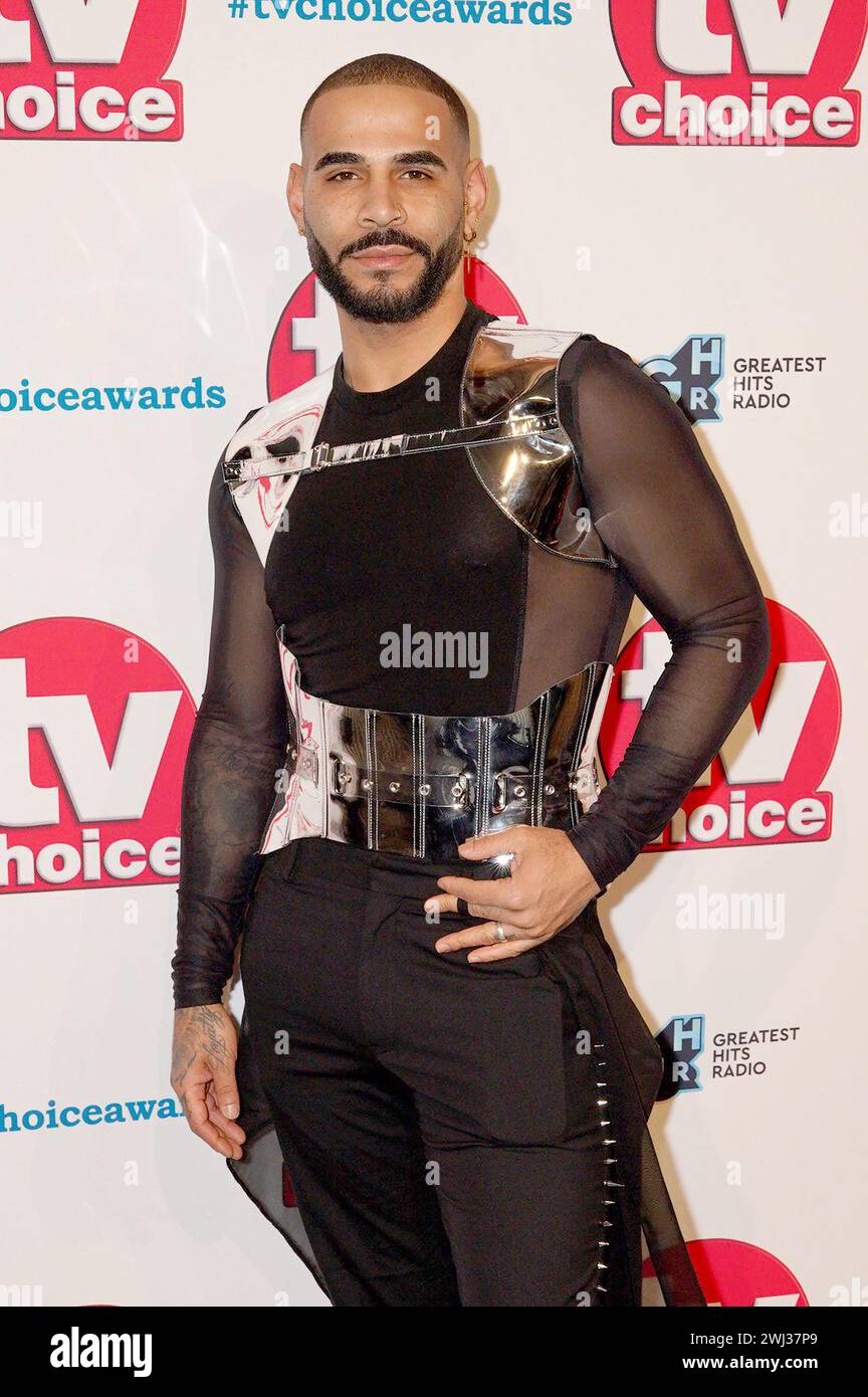Sandro Farmhouse attending the TV Choice Awards at the London Hilton on ...