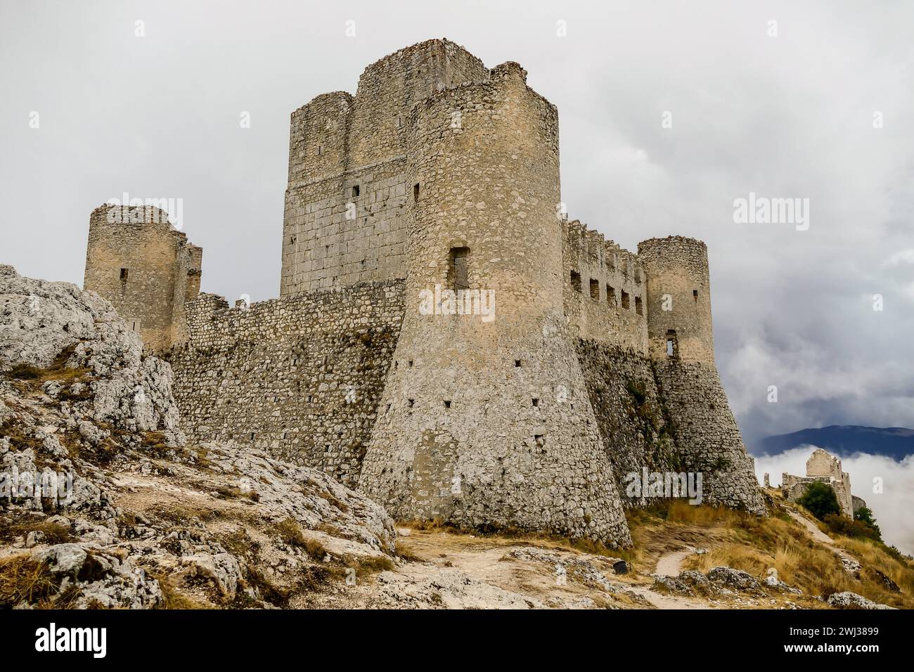 Rocca Calascio old Italian castle Location film of famous film The Name ...