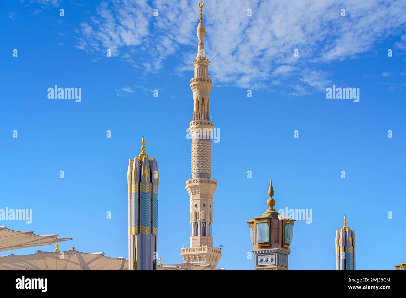Al-Madinah al-Munawwarah, Saudi Arabia - Mar 09 2023, Main mosque of ...