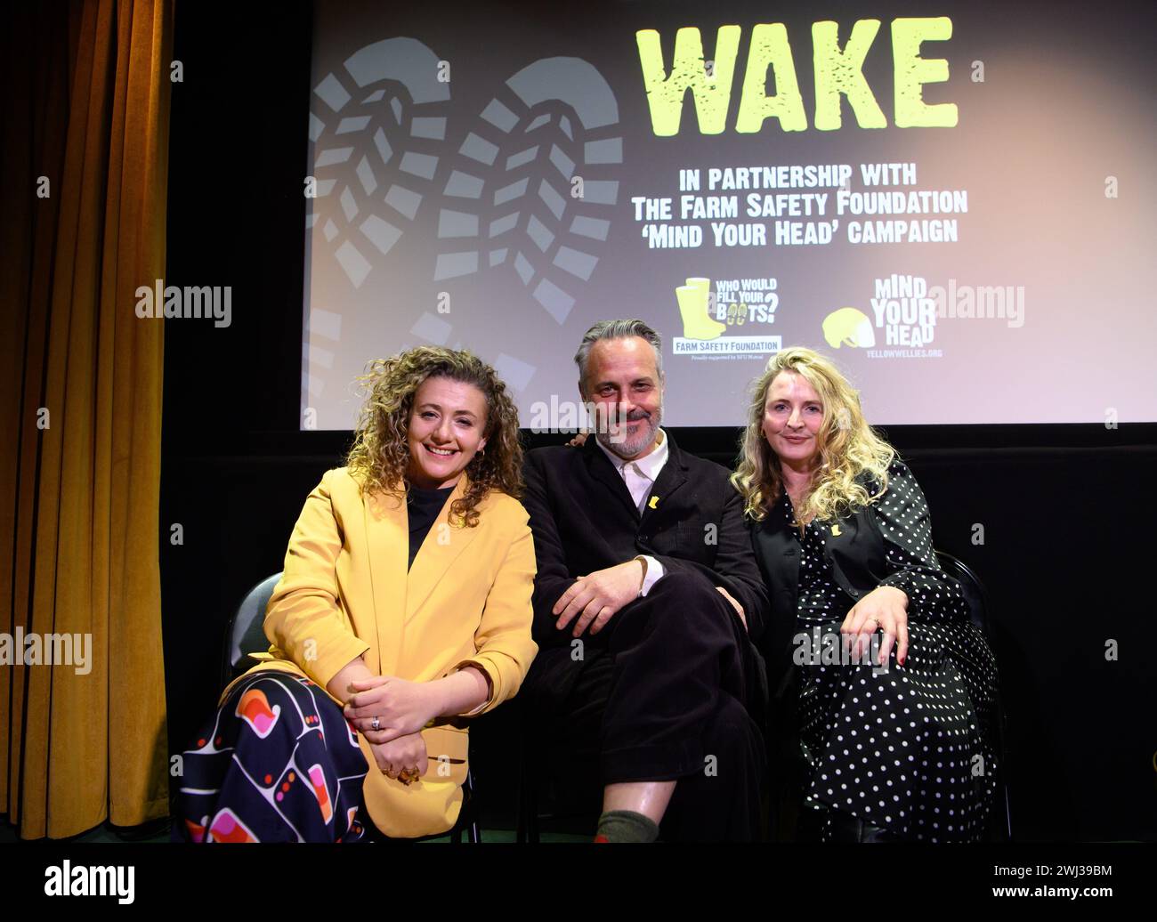 EDITORIAL USE ONLY Louisa Clein, Mark Frost and Rebecca Rose ...