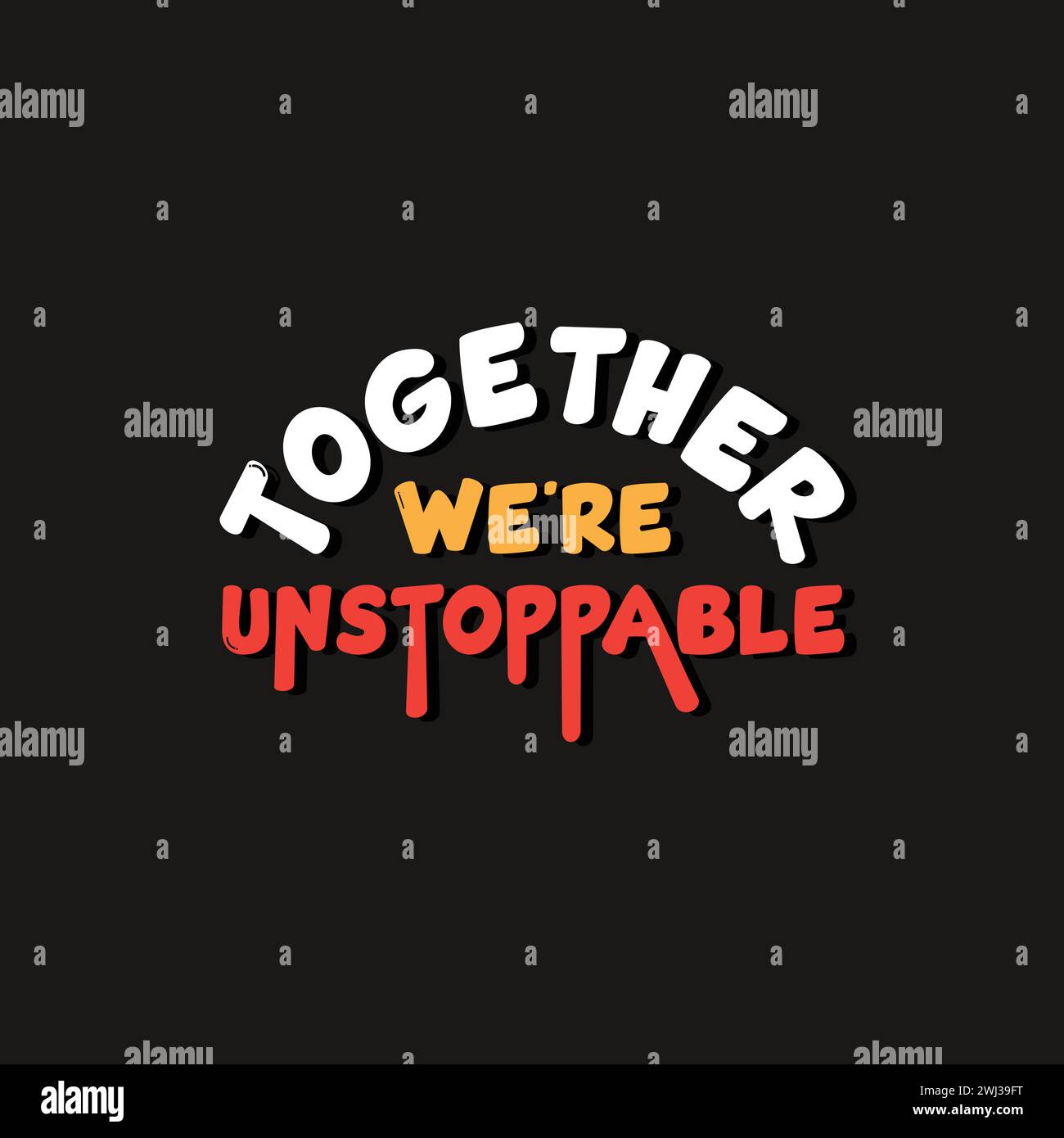 Happy Friendship day vector illustration with pink color text for ...