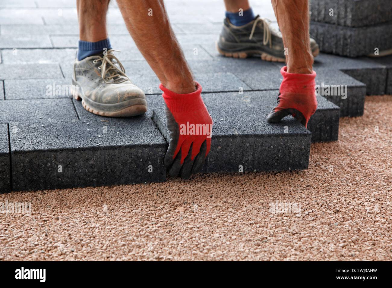 Concrete paving hi-res stock photography and images - Alamy