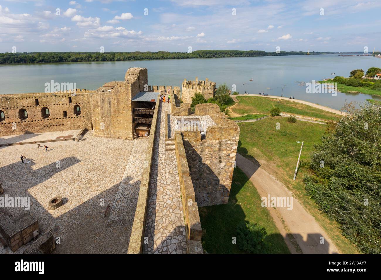 Smederevo, Serbia fortress is a medieval fortified city Stock Photo - Alamy